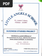 CBSE 12 Commerce Project | PDF