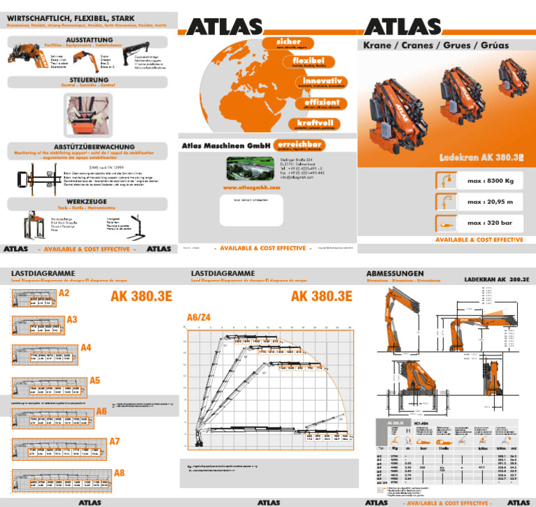 Especificaciones del Cabrestante AK 380.3E | PDF