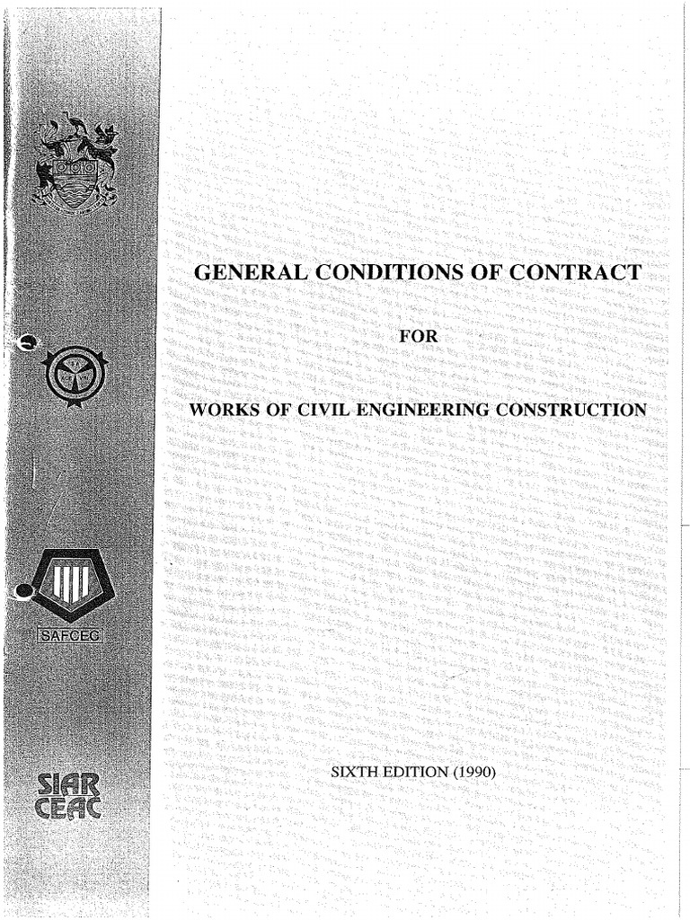 General Conditions of Contract For Works of Civil Engineering ...