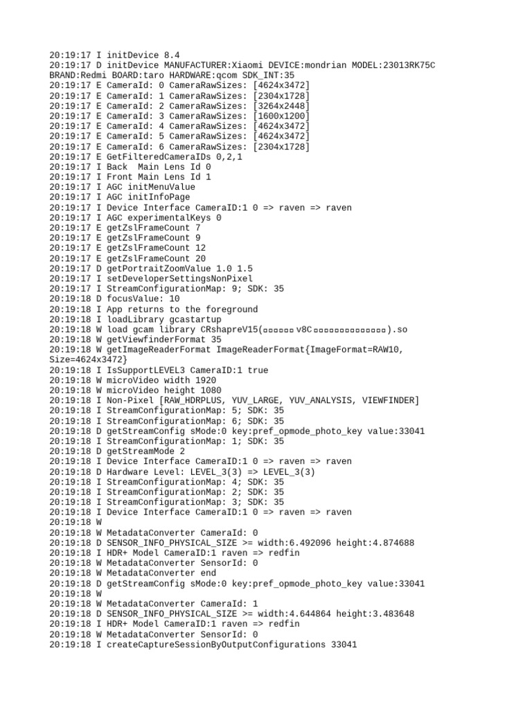 Log 20250903 | PDF | Information Appliances | Computing