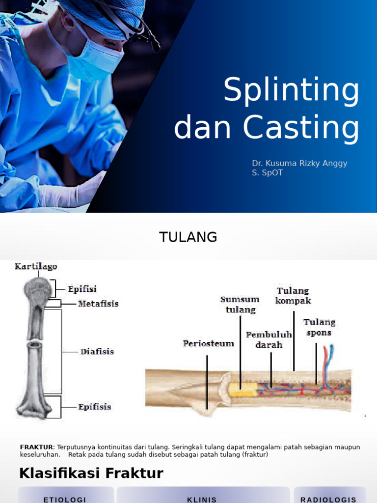 Dr Rizky Ot Speaker Slide Fracture Management | PDF