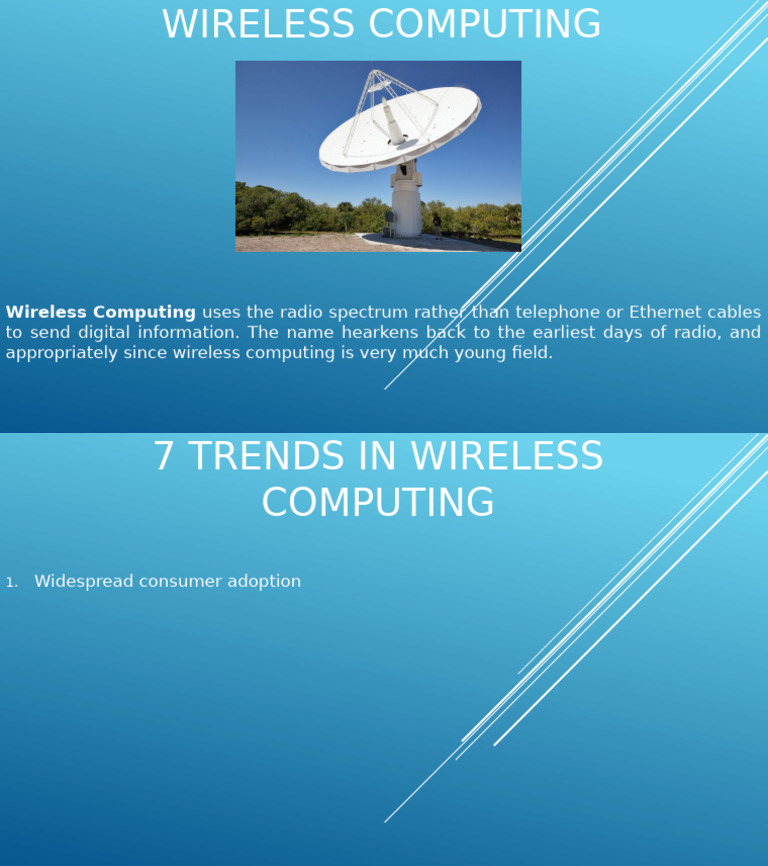 Wireless Computing | PDF