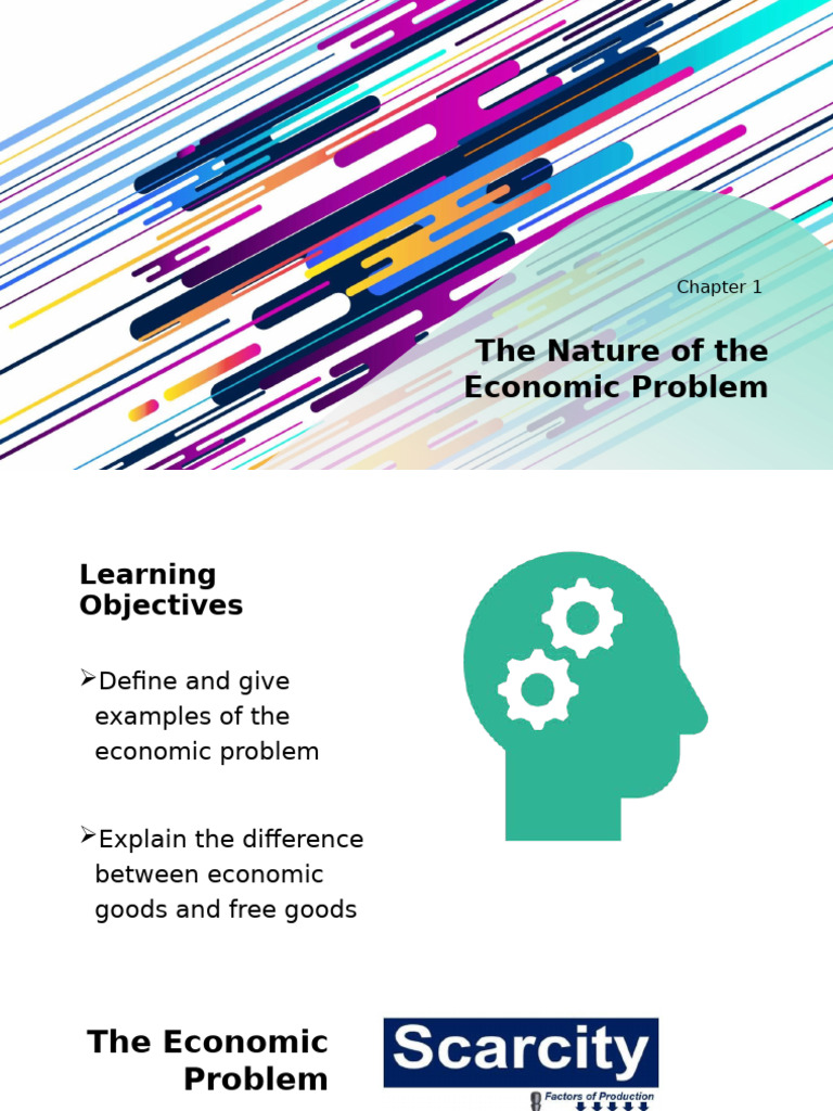 The Nature of The Economic Problem | PDF
