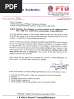 GTU Academic Calendar 2025-26 | PDF | Career And Technical Education ...