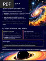 Branches of Astrophysics Explained | PDF | Astrophysics | Cosmic Ray