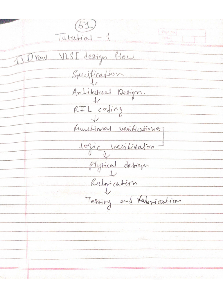 Dvlsi Tutorial 1 | PDF