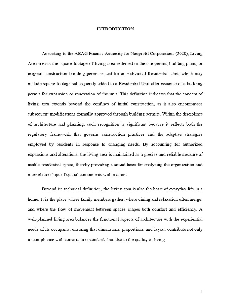 Linking Space and Function - Spatial Relationships Within The Proposed ...