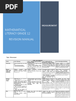 Grade 11 Maths Lit Study Notes | PDF