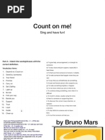 Count On Me Lyrics | PDF | Refrain | Song Structure