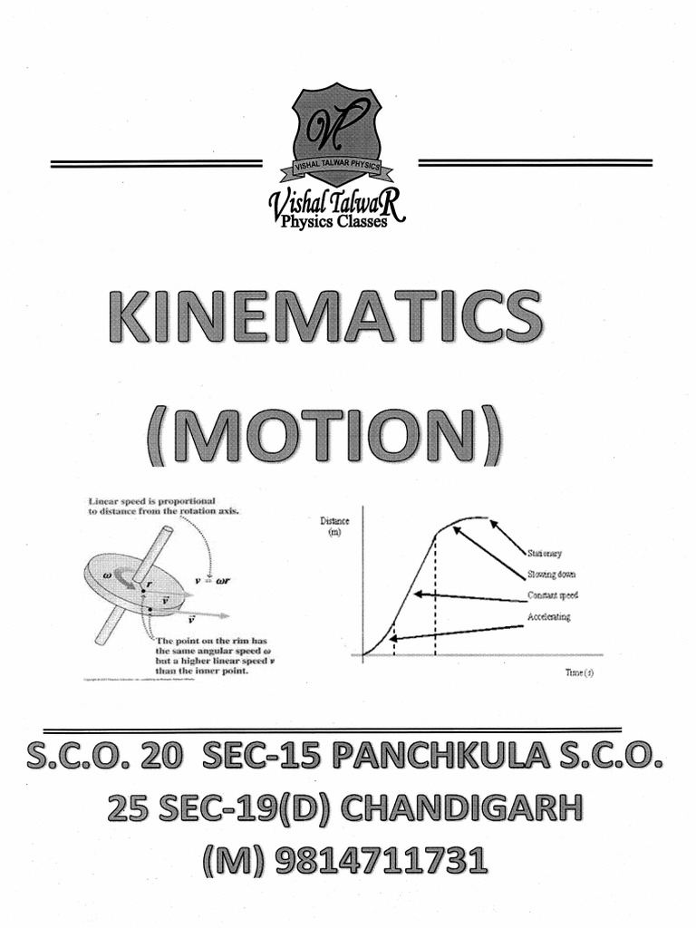 Kinematics | PDF