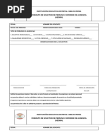 Formulario LA-01 - Solicitud de Licencia | PDF