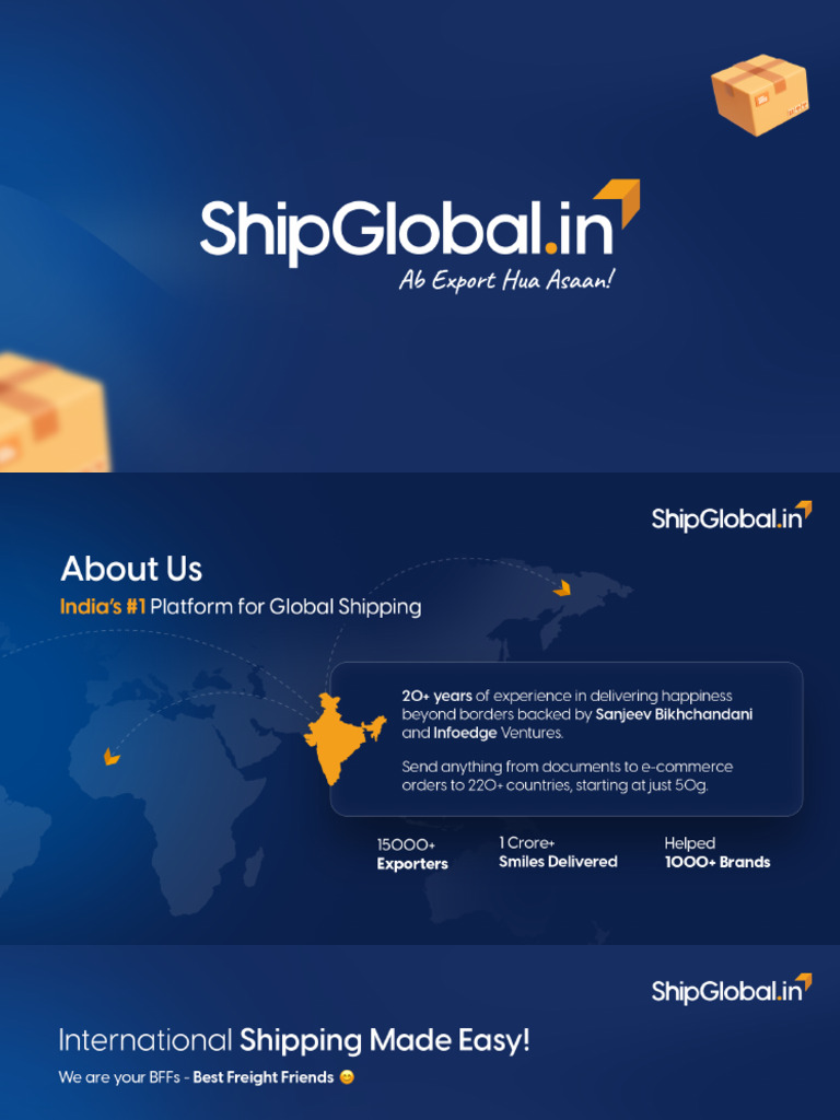 Brochure Shipglobal | PDF