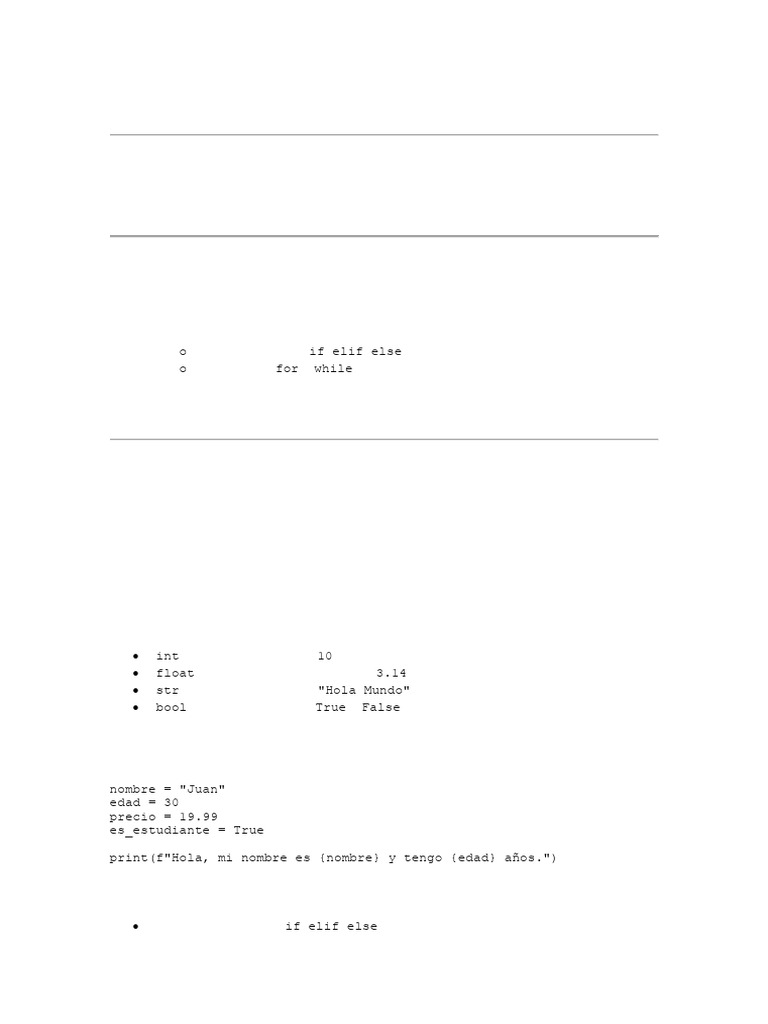 Introducción A La Programación Con Python 3 | PDF