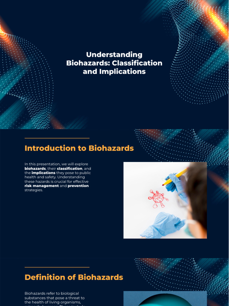 Biohazard Classification and Safety Guide | PDF | Microbiology | Safety