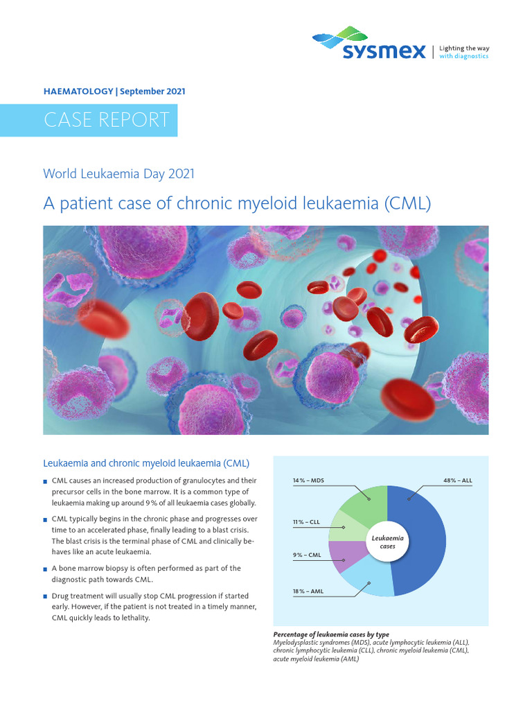 SEG World Leukaemia Day Case Report en | PDF | Leukemia | White Blood Cell