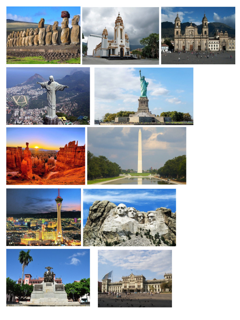 10 Monumentos Icónicos de América | PDF