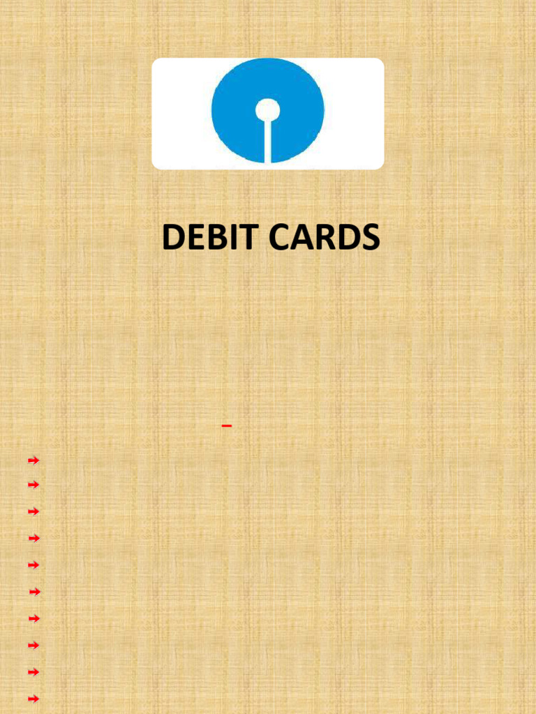 SBI Debit Card Types and Features | PDF | Debit Card | Visa Inc.