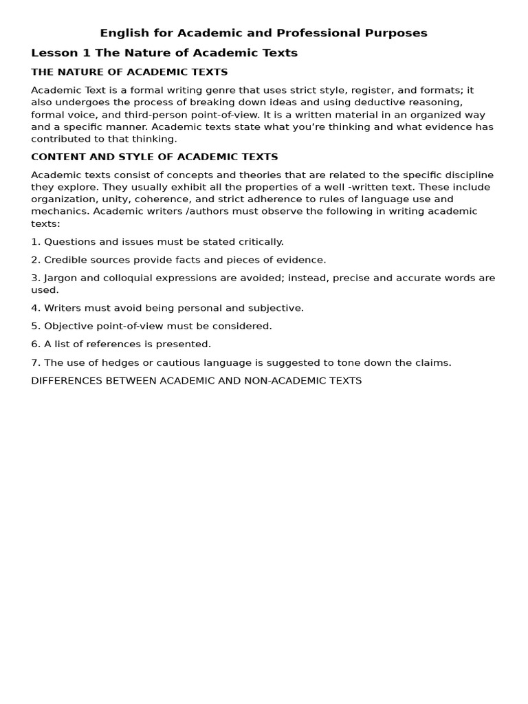 Understanding Academic Texts and Summarizing | PDF | Human Communication