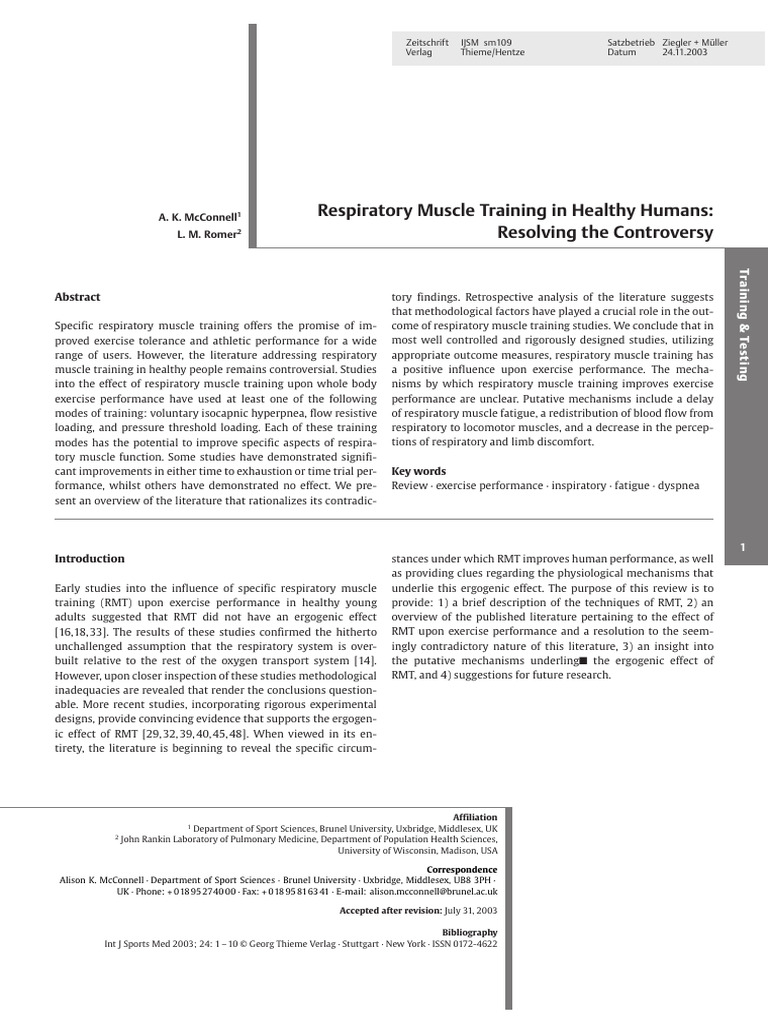 Document Structure and Analysis Guide | PDF | Breathing | Endurance