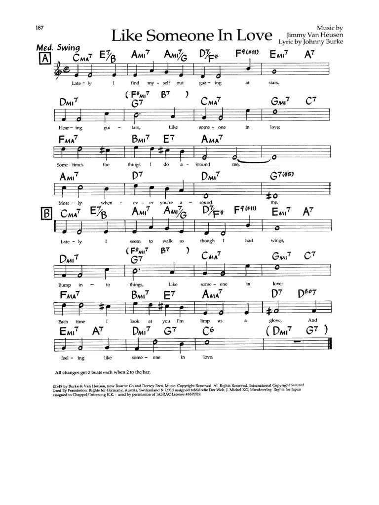 Like Someone in Love | PDF