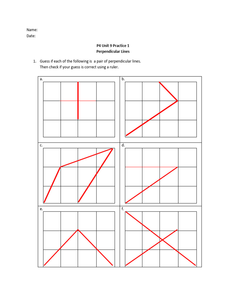 P4 Math Chapter 9 PR 1-3 Debby | PDF | Perpendicular | Elementary ...