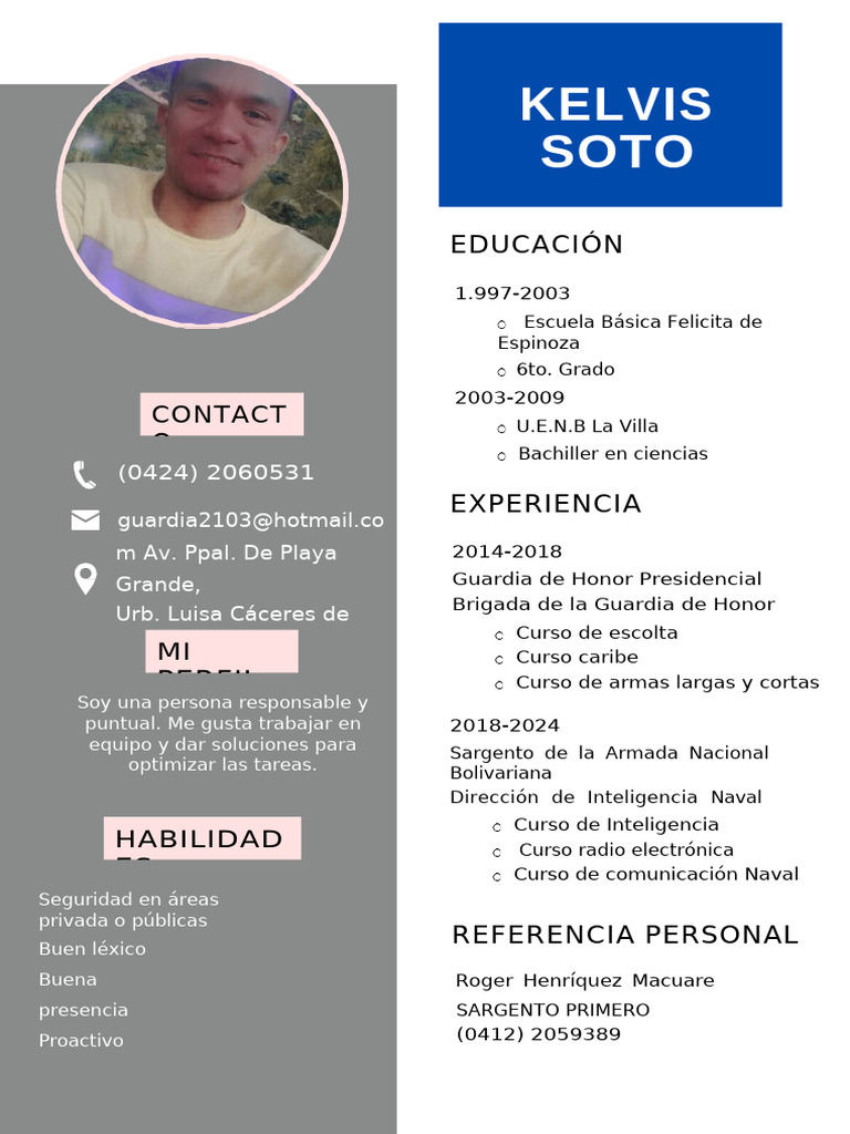 Perfil Profesional de Sargento Naval | PDF