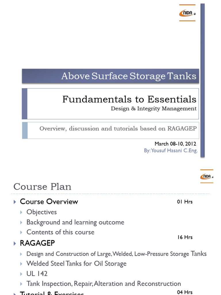 Aboveground Storage Tank Design Essentials | PDF | Welding | Construction