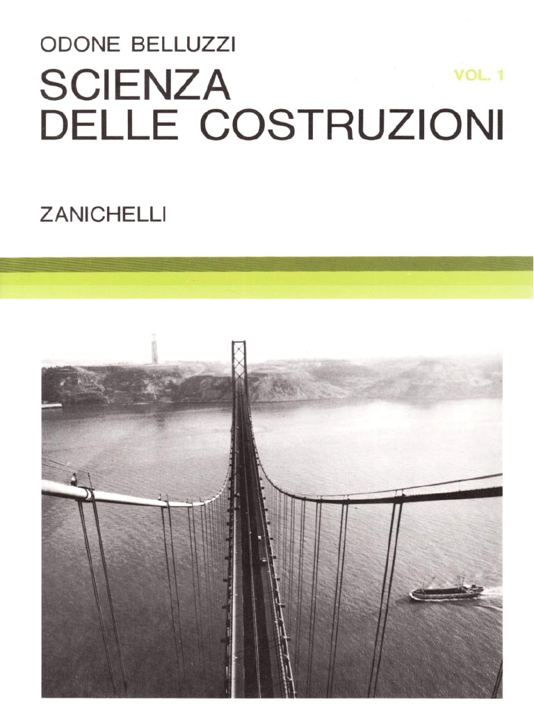 Belluzzi - Scienza Delle Costruzioni - Vol. 1 | PDF