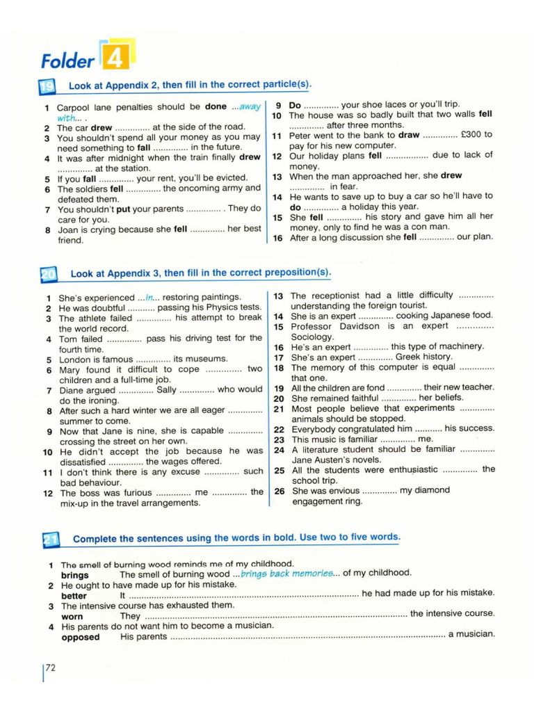 FCE Folder 4 | PDF