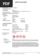 GAMAZYME BTC Safety Data Sheet | PDF | Toxicity | Allergy