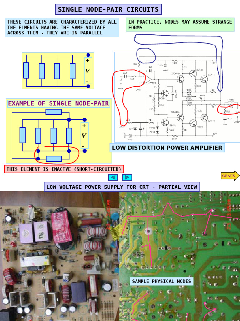 CH 2.4 Single Node Pair | PDF | Series And Parallel Circuits ...