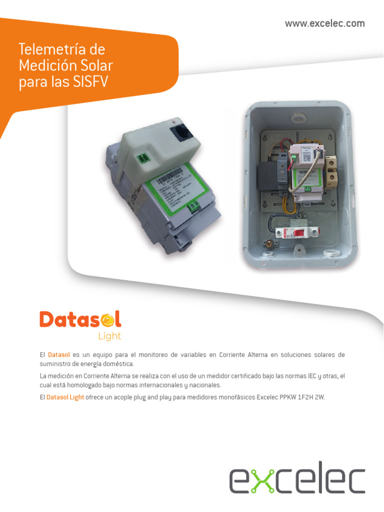 Telemetría Solar para SISFV y PPKW | PDF | Corriente eléctrica ...