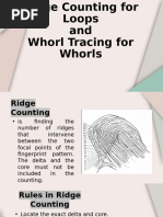 Ridge Counting Ridge Tracing | PDF
