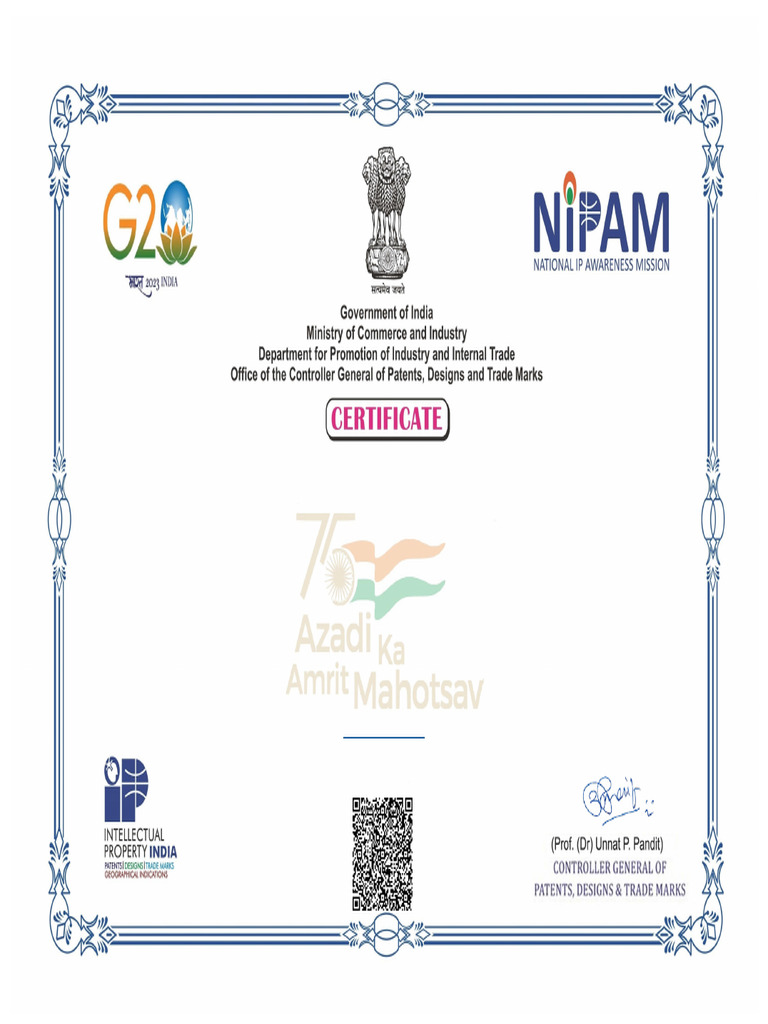 IPR Certificate | PDF