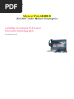 s3 Ict Scheme Term 2 2023 | PDF | Educational Technology | Databases