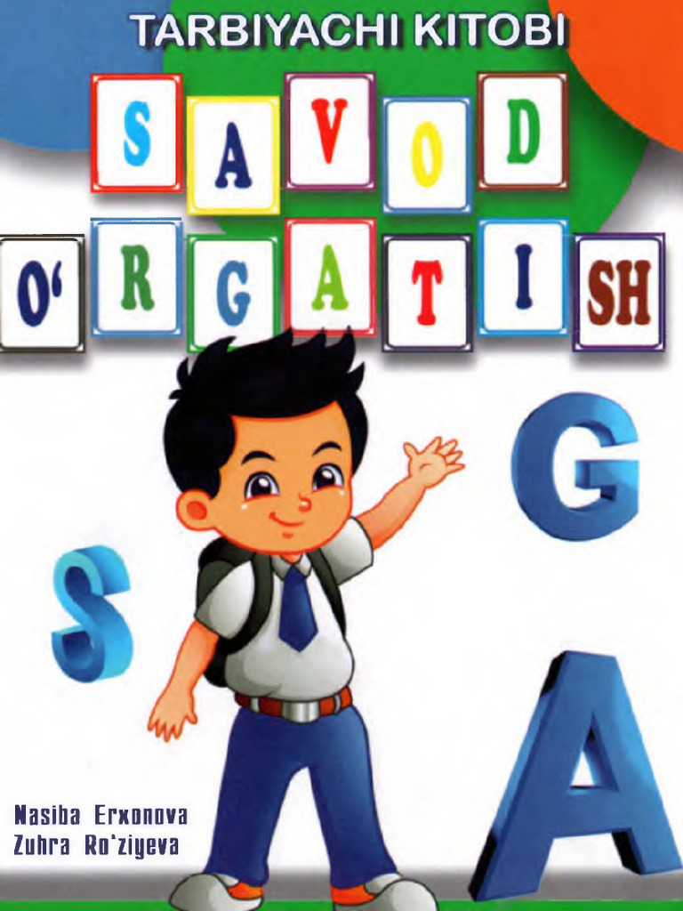 Savodga Orgatish Tarbiyachi Kitobi | PDF