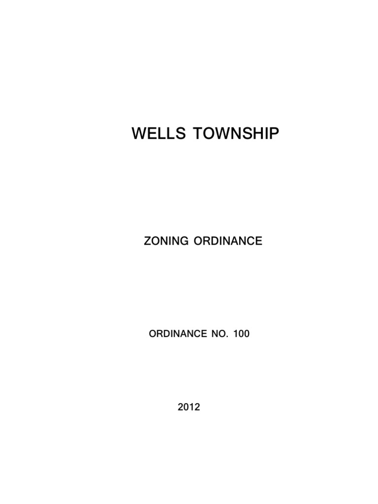 Zone Ordinance With Amendments | PDF | Parking | Zoning