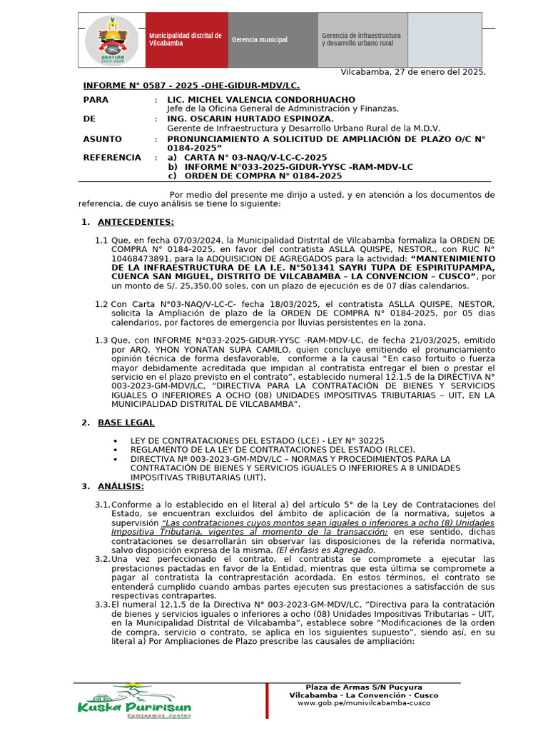587 - Ampiacion de Palzo | PDF