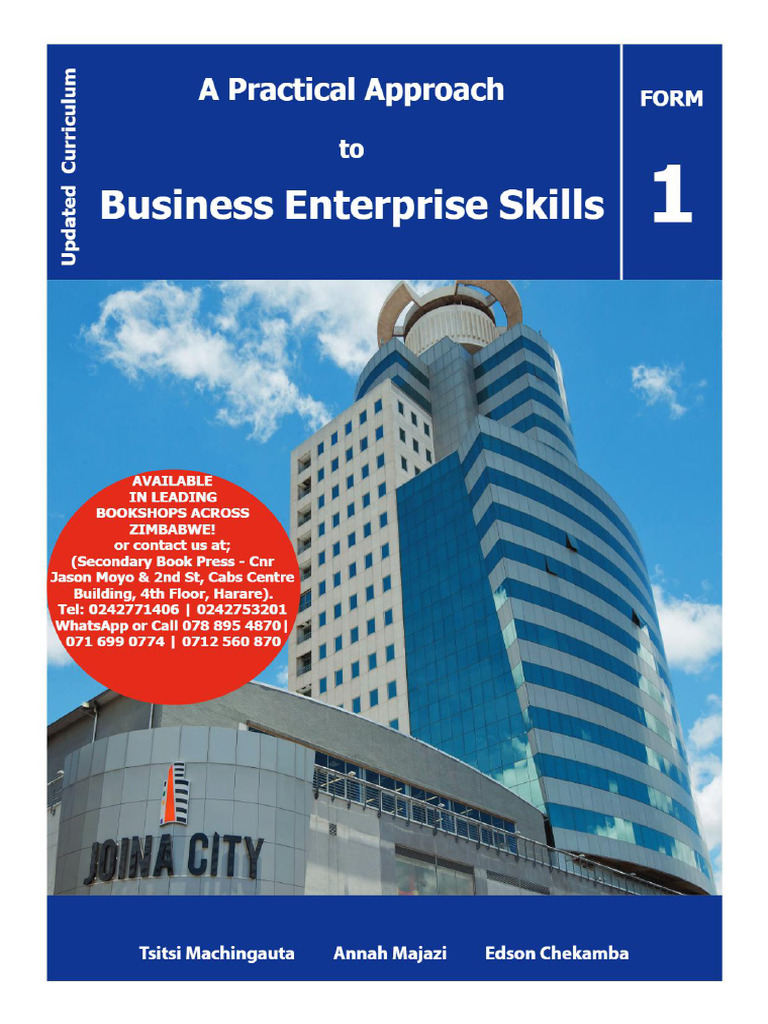 A Practical Approach To Business Enterprise Skills Form 1-Min | PDF