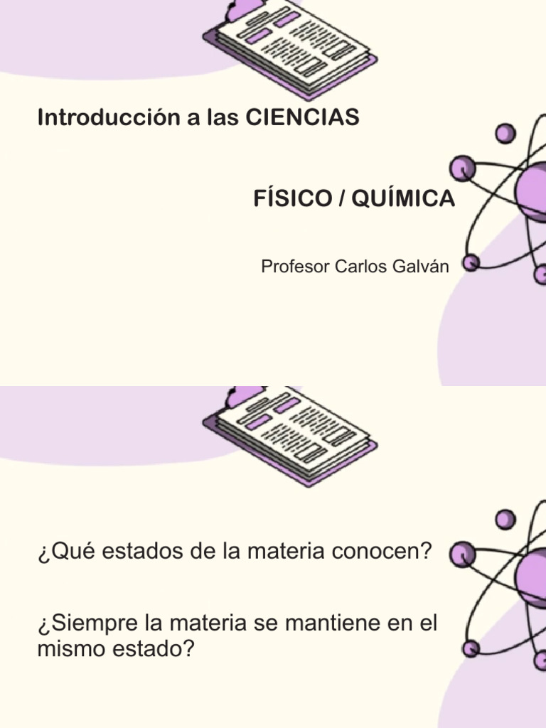 Clase 3 Estados de La Materia | PDF