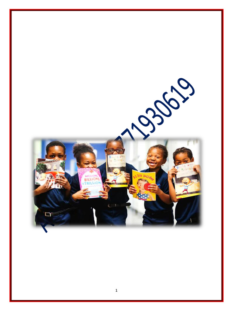 English and Chishona Lesson 4 Activities | PDF