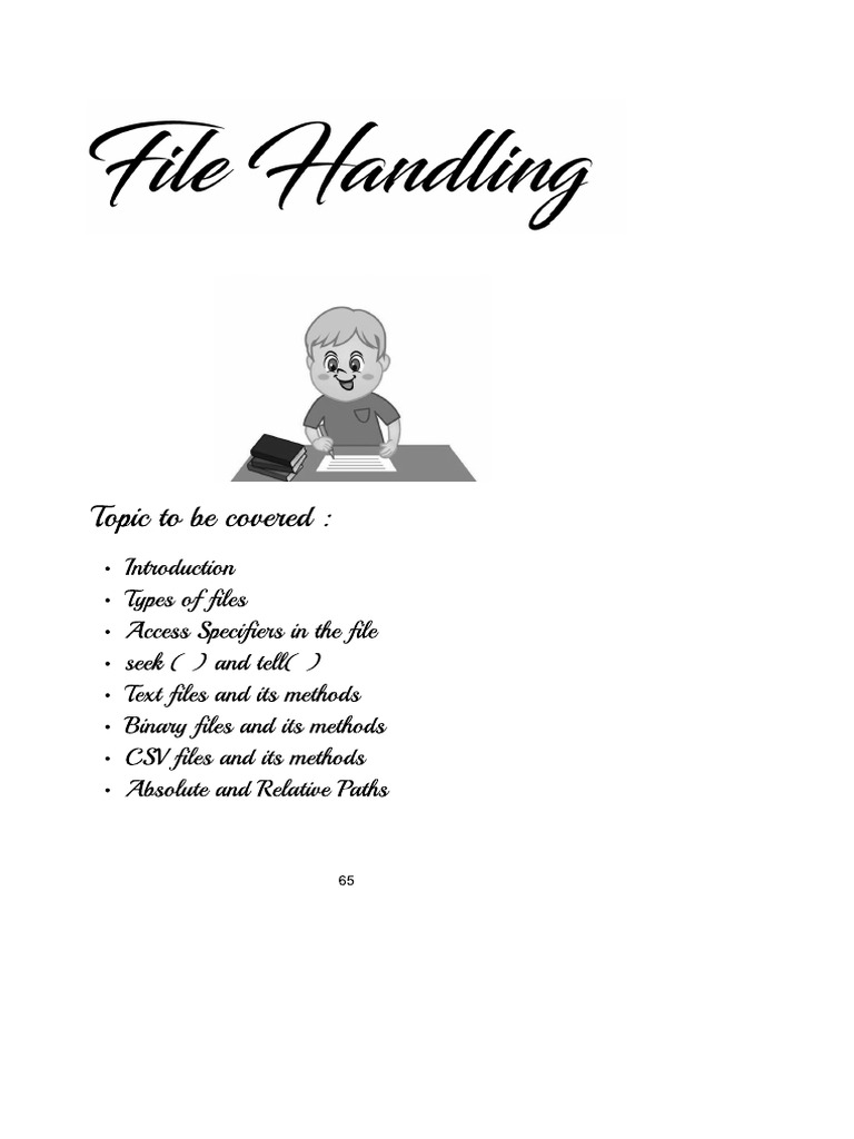 File Handling Final | PDF