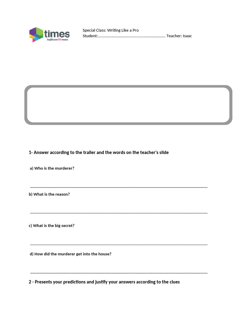 Writing Like A Pro - Ws | PDF