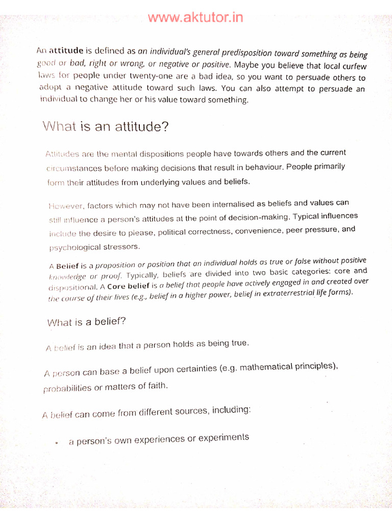 Soft Skill 1 Notes Sem1 Btech - Unit4&5 | PDF