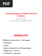 Physiopathologie de l'OAP cardiogénique | PDF | Maladies et troubles ...