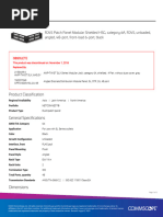 Commscope Cat6A UTP PATCH PANEL, 24port 760237046 | PDF | Home & Garden ...