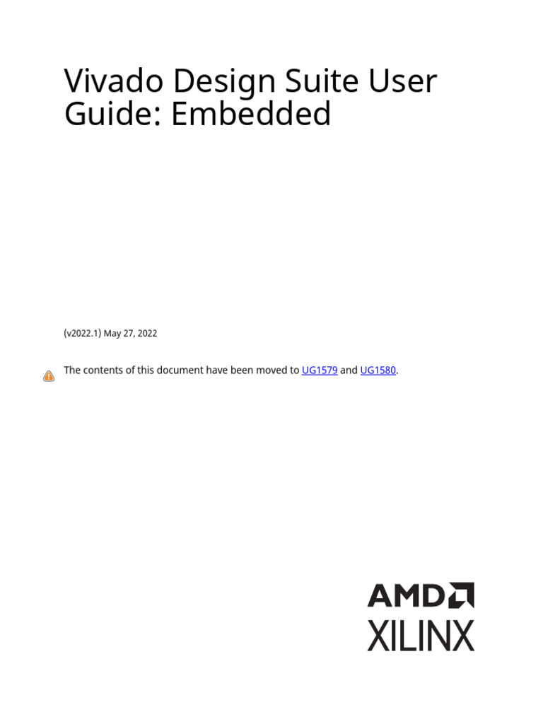 Ug898 Vivado Embedded Design | PDF