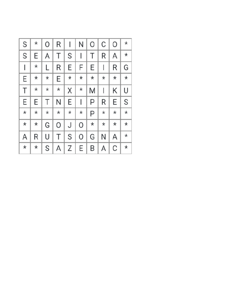 Sopa de Letras: Palabras Clave y App | PDF