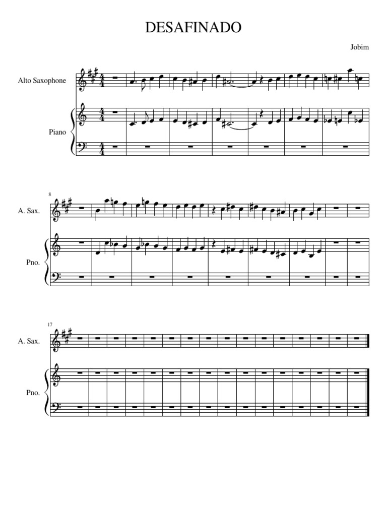 Desafinado | PDF
