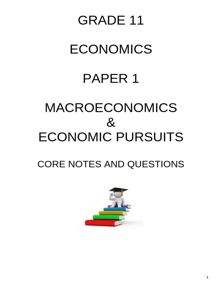 GRADE 11 Core Notes Paper 1 2022 | PDF | Capital (Economics) | Gross ...